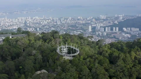 Penang Sky-Bridge | Penang Hill Habitat ... | Stock Video | Pond5