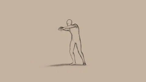 Pencil Drawing Animation of walking Zomb... | Stock Video | Pond5