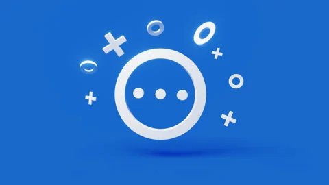 Pending 3d icon on a simple blue backgro... | Stock Video | Pond5