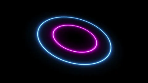 Pending loading neon HUD element 3D rot... | Stock Video | Pond5
