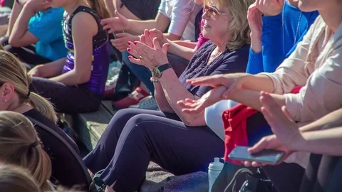 People Clapping Vintage Stock Video Footage | Royalty Free People ...