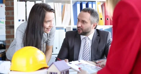 People builders working with constructio... | Stock Video | Pond5