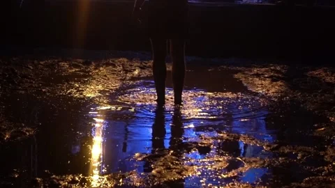 Puddle Dance Stock Footage ~ Royalty Free Stock Videos | Pond5