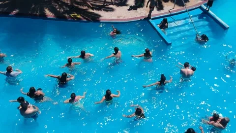 Handstand In Pool Stock Videos – Royalty-Free HD & 4K Videos | Pond5