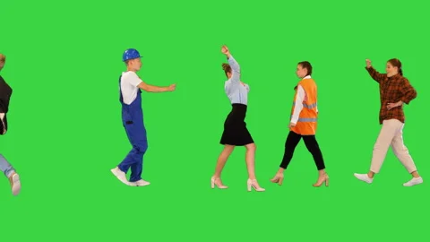 People Dancing Green Screen Stock Videos – Royalty-Free HD & 4K Videos ...