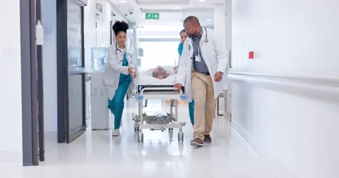 Running Patient Stock Footage ~ Royalty Free Stock Videos | Pond5