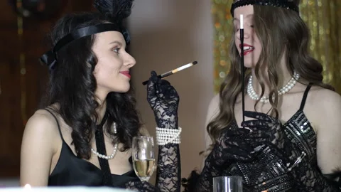 Roaring 20S Party Stock Footage ~ Royalty Free Stock Videos | Pond5