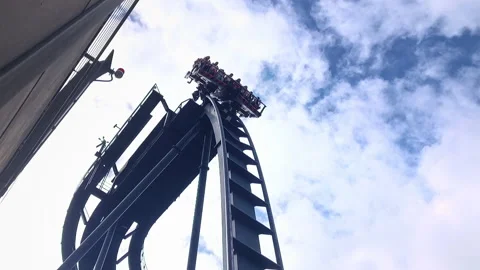 People Enjoying The Oblivion Ride, The V... | Stock Video | Pond5