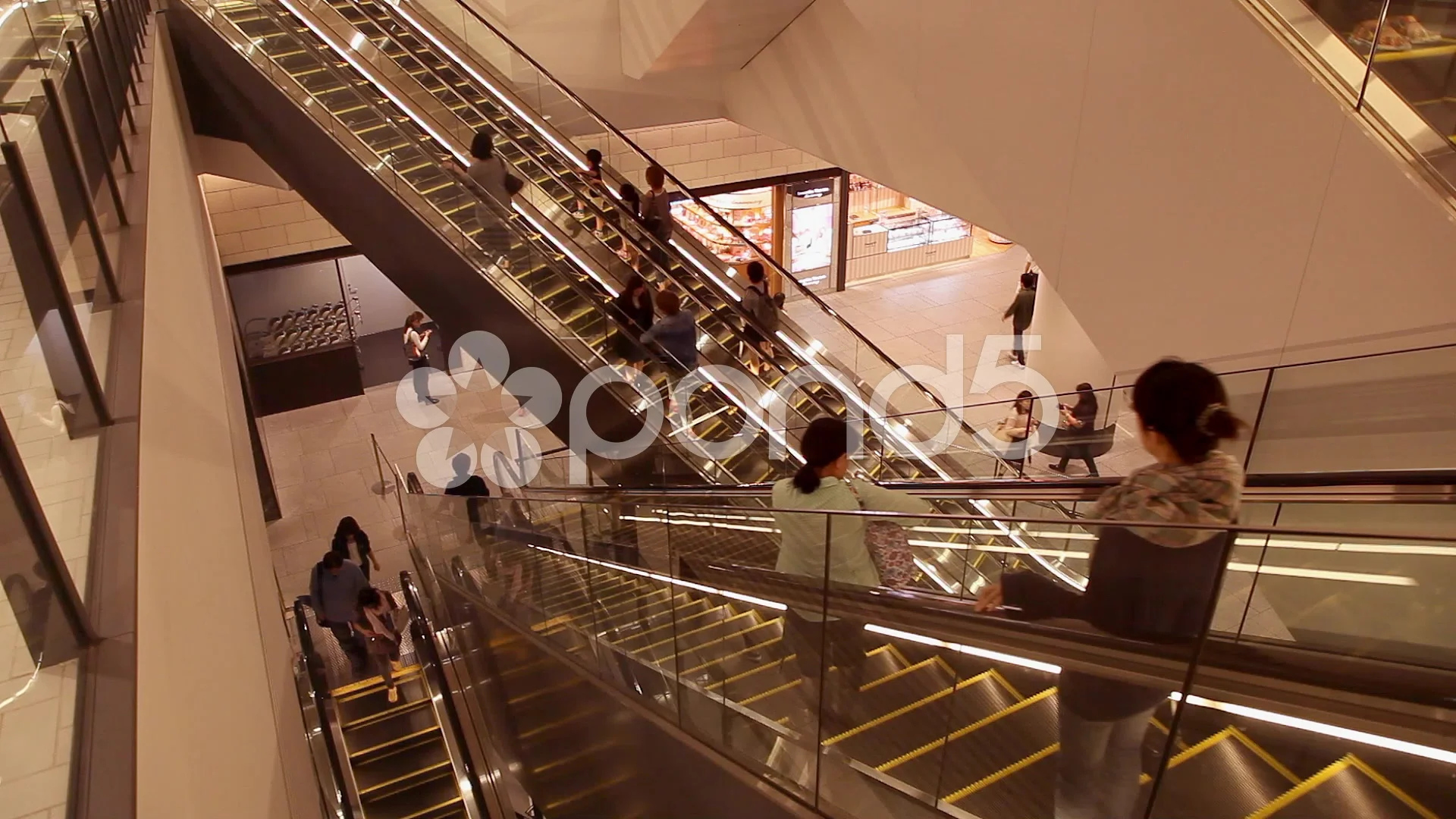 People On Escalators