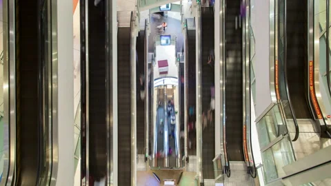 Shopping Malls Timelapse Stock Footage ~ Royalty Free Stock Videos | Pond5