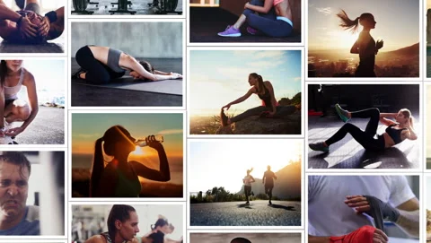 Sports Montage Stock Footage ~ Royalty Free Stock Videos | Pond5