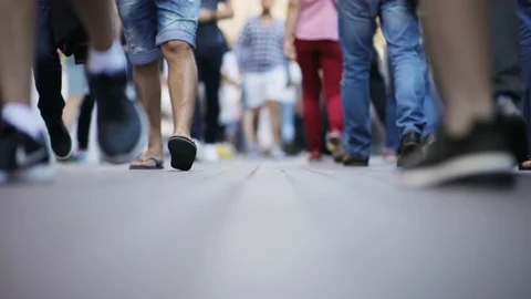 Foot Steps T Stock Videos – Royalty-Free HD & 4K Videos