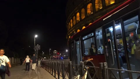 People Getting Off Buses Stock Video Footage | Royalty Free People ...