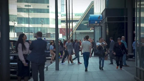 People Go To Work Stock Video Footage | Royalty Free People Go To Work ...