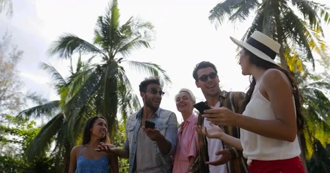 People Group Talking Communication Use C... | Stock Video | Pond5