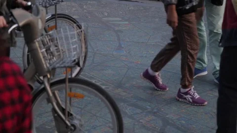 People on infrared thermal heat island m... | Stock Video | Pond5