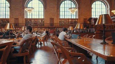 Old Library Stock Footage ~ Royalty Free Stock Videos | Pond5