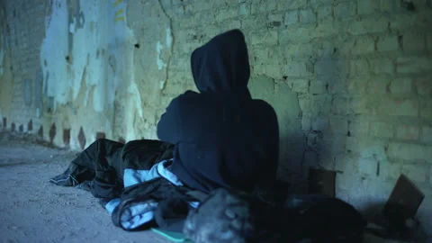 Poor Homeless Poverty Stock Footage ~ Royalty Free Stock Videos | Pond5