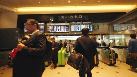 Passing Through Turnstile Stock Video Footage | Royalty Free Passing ...