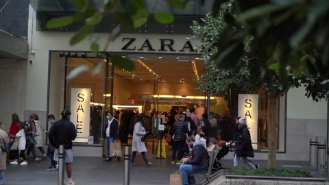 Zara Clothes Store Stock Footage ~ Royalty Free Stock Videos | Pond5