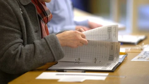 Register To Voting Stock Footage ~ Royalty Free Stock Videos | Pond5