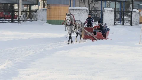 Horse Ride Sleigh Stock Videos – Royalty-Free HD & 4K Videos | Page 2