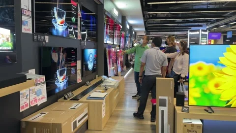 Big Screen Mall Stock Footage ~ Royalty Free Stock Videos | Pond5