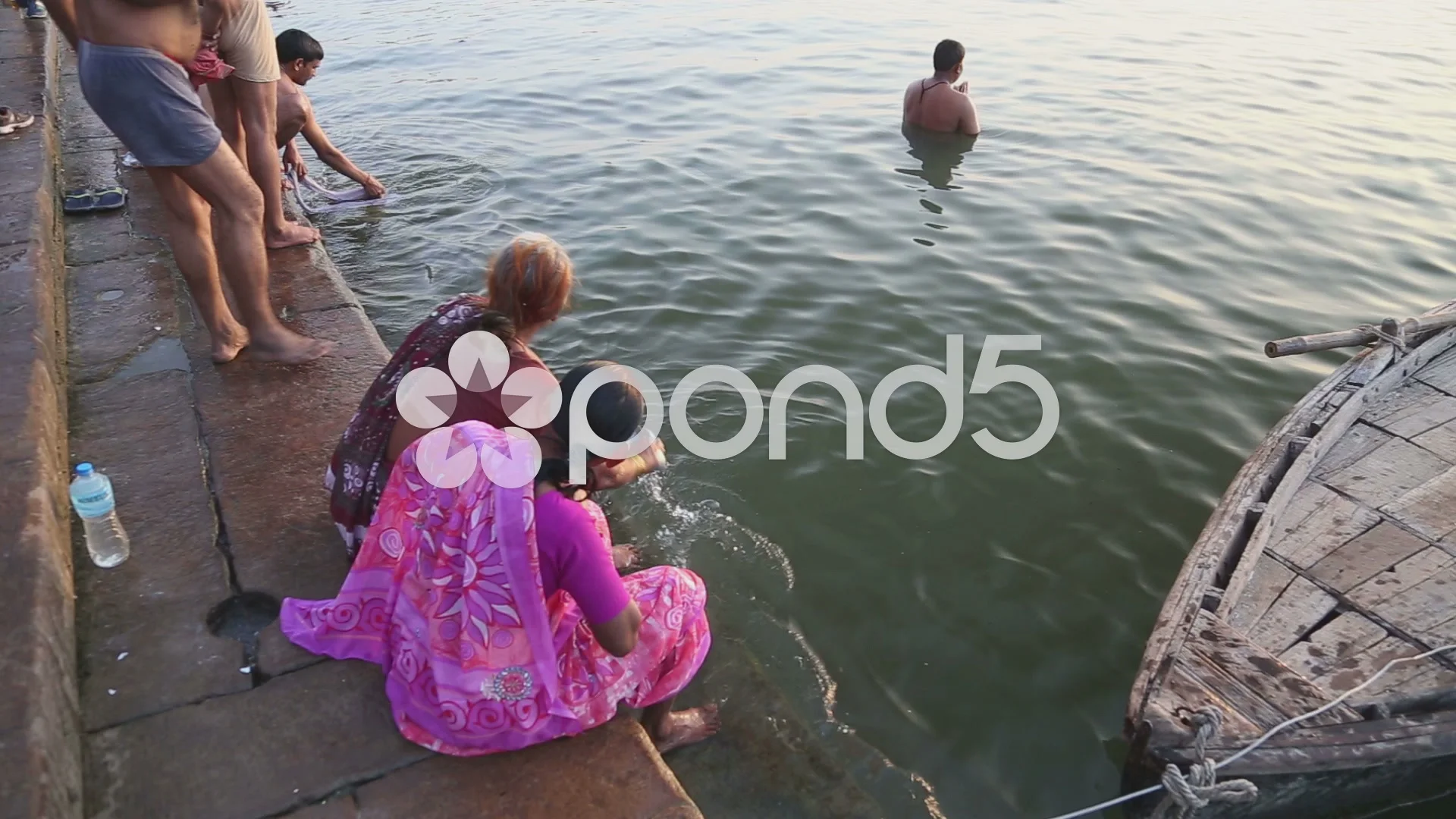 Ganga River Bath