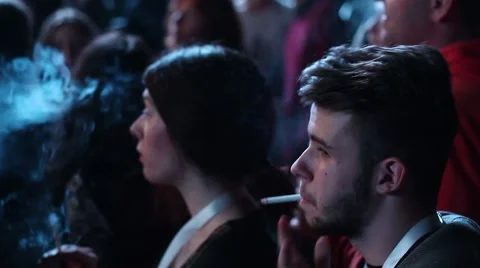 People Smoking In Public Stock Videos – Royalty-Free HD & 4K Videos