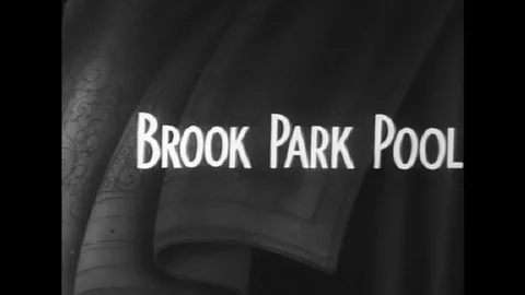 People swim in the Brook Park Pool in Le... | Stock Video | Pond5
