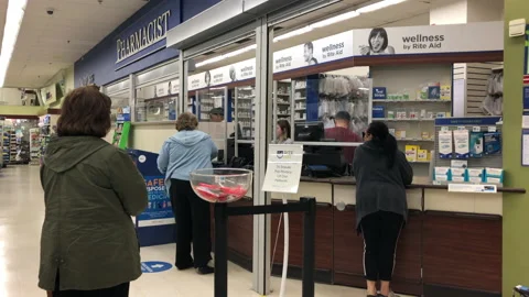 Pharmacy Line Stock Video Footage | Royalty Free Pharmacy Line Videos ...