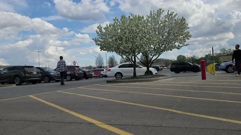 People Walking and Driving Target Shoppi... | Stock Video | Pond5