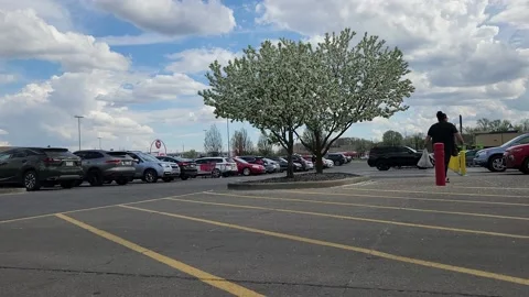 People Walking and Driving Target Shoppi... | Stock Video | Pond5