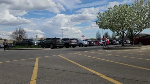 People Walking and Driving Target Shoppi... | Stock Video | Pond5