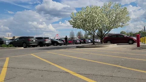 People Walking and Driving Target Shoppi... | Stock Video | Pond5