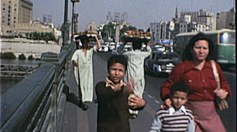 People Walking CAIRO EGYPT Street Scene ... | Stock Video | Pond5