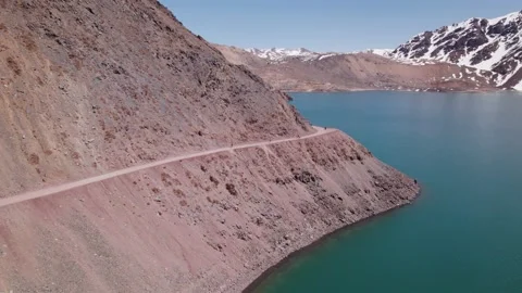 People Walking At Camino Embalse El Yeso... | Stock Video | Pond5
