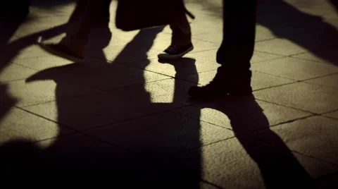 Footsteps Stock Footage ~ Royalty Free Stock Videos | Pond5
