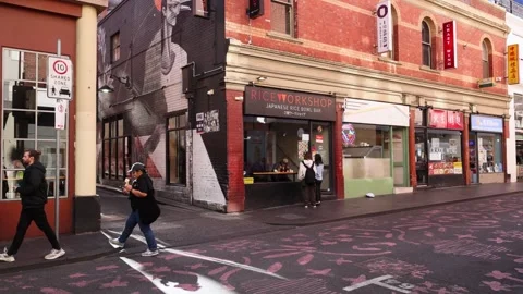 Melbourne Street Walking Stock Videos – Royalty-Free HD & 4K Videos | Pond5