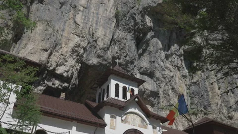 People walking to Perstera monastery, Ro... | Stock Video | Pond5