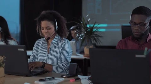 People Working At Night Stock Videos – Royalty-Free HD & 4K Videos