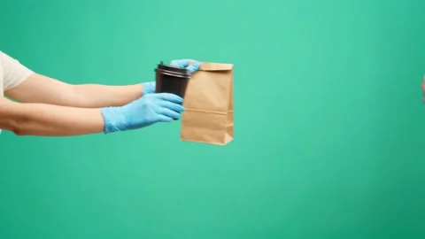 Packed Food Delivery Stock Videos – Royalty-Free HD & 4K Videos