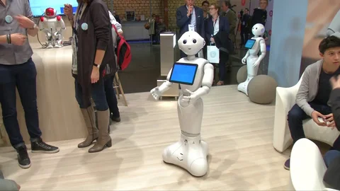 Pepper Robot Stock Footage ~ Royalty Free Stock Videos | Pond5