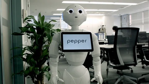 Pepper Robot Stock Footage ~ Royalty Free Stock Videos | Pond5