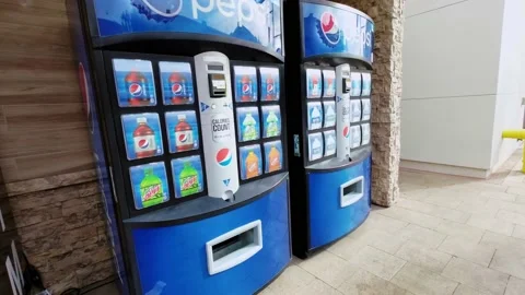 Pepsi vending machine | Stock Video | Pond5