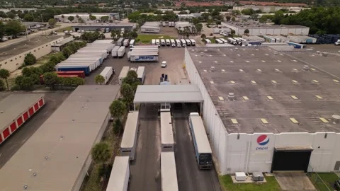 PepsiCo bottling company and distributio... | Stock Video | Pond5
