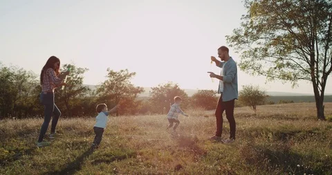 Perfect family time , mom and dad making... | Stock Video | Pond5