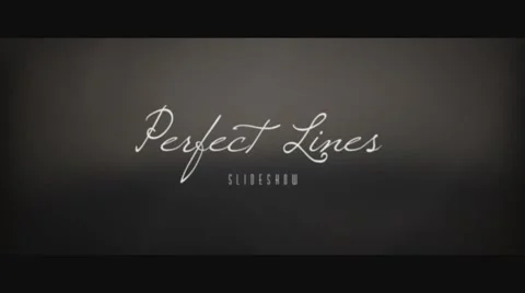 After Effects Template: Perfect Lines Slideshow #50943484