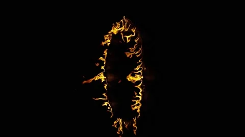 Ring Of Fire Loop Stock Video Footage | Royalty Free Ring Of Fire Loop ...