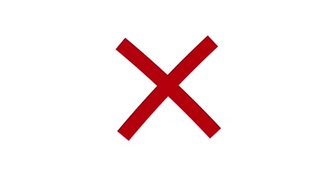 perfect right and wrong animated symbol ... | Stock Video | Pond5